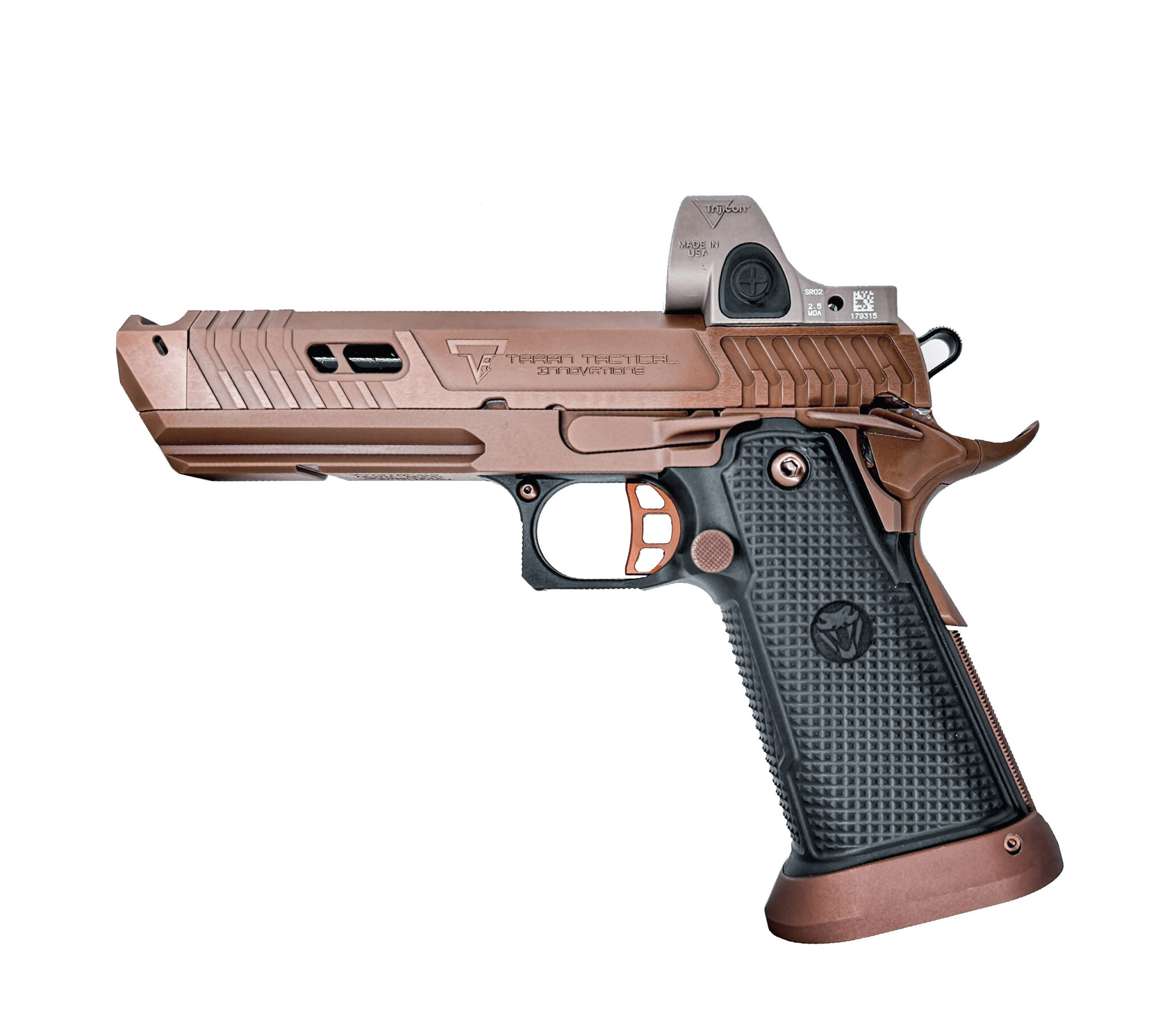 NEW TARAN TTI SAND VIPER w/ Trijicon SRO - KOVERT